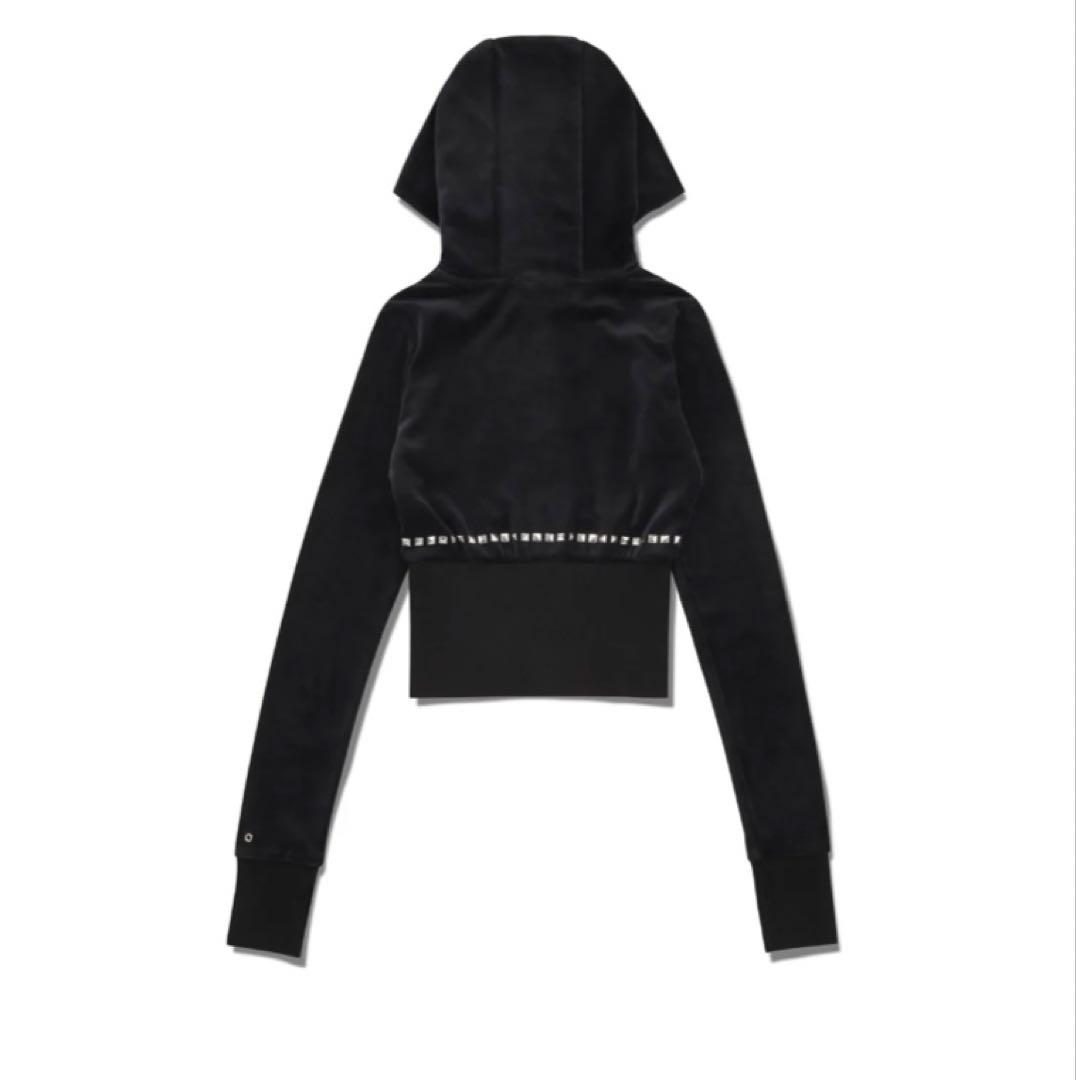 Velour Zip Hoodie Produced by XG【Sサイズ】