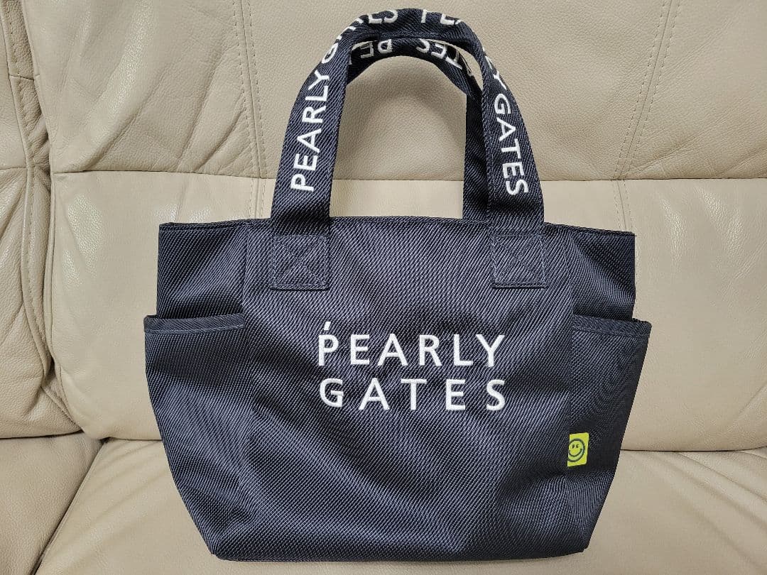 【美品】PEARLYGATES パーリーゲイツ　カートバッグ　ゴルフ　ネイビー