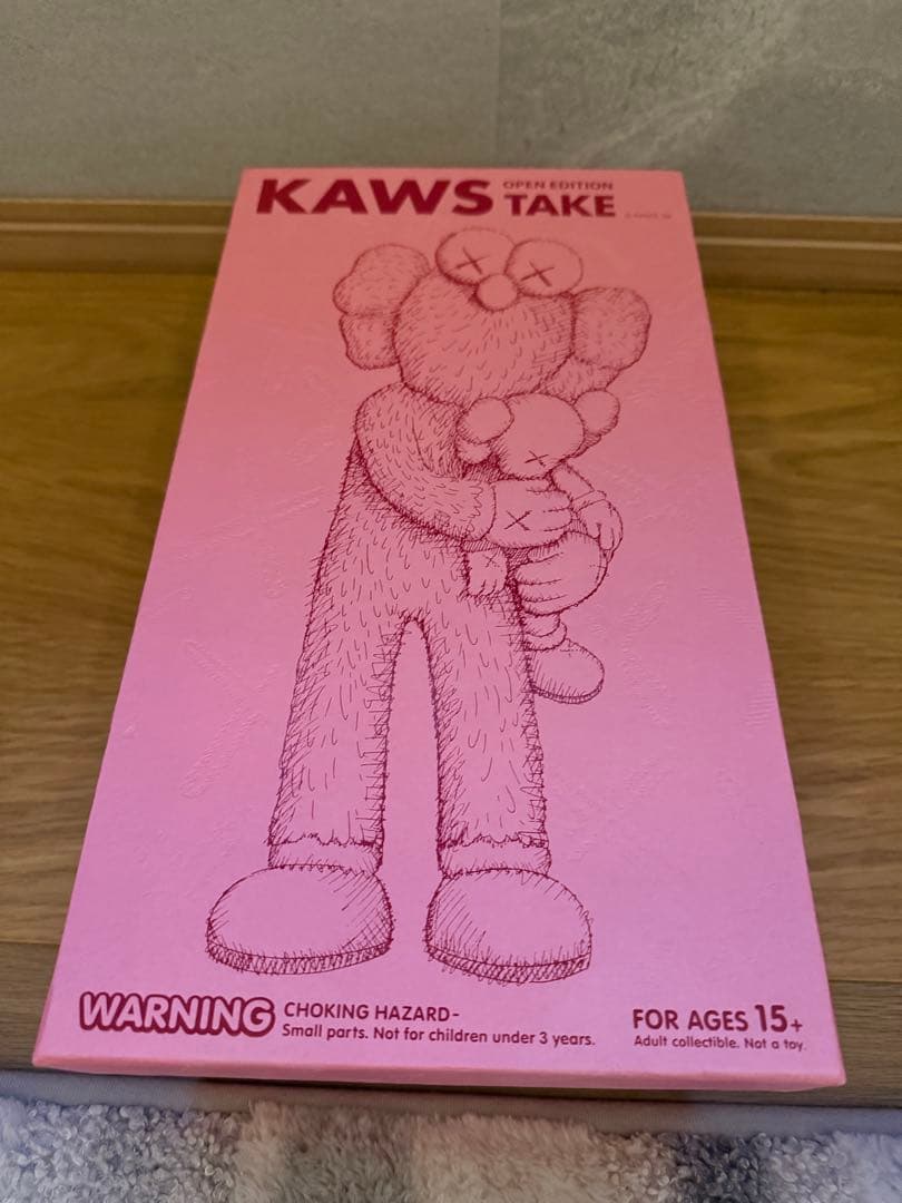 KAWS TAKE フィギュア ピンク