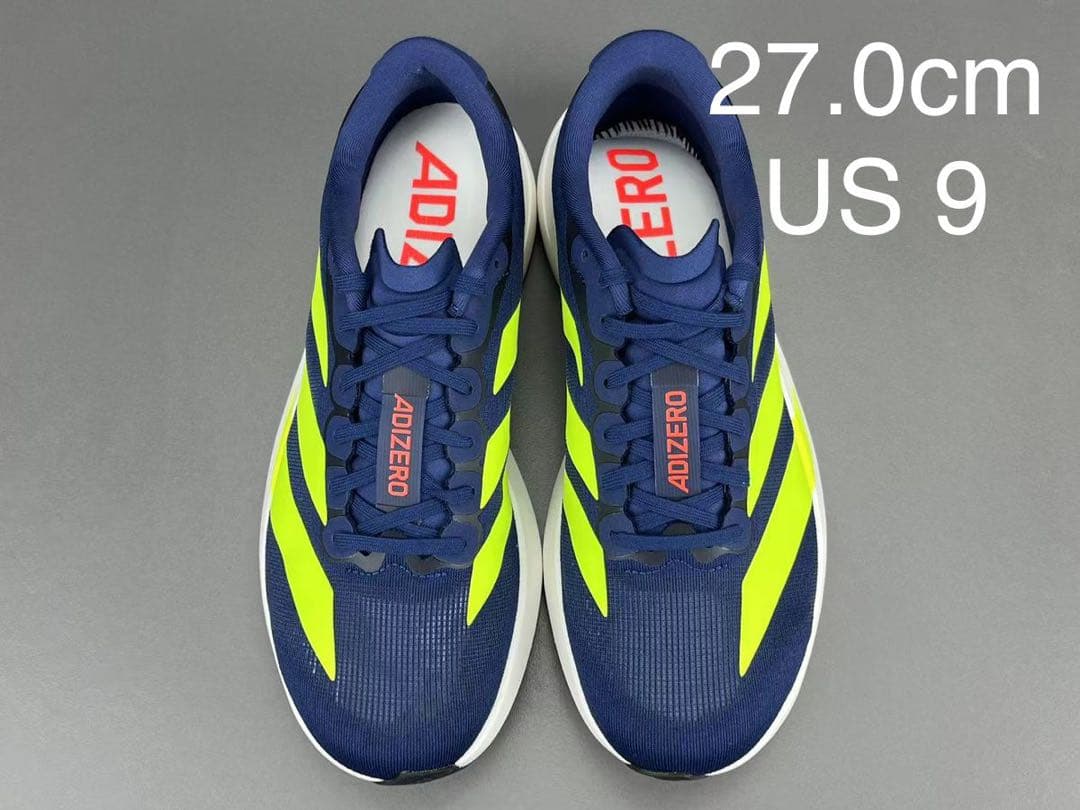 アディダス adizero Evo SL 27.0 US9 アディゼロ 美品