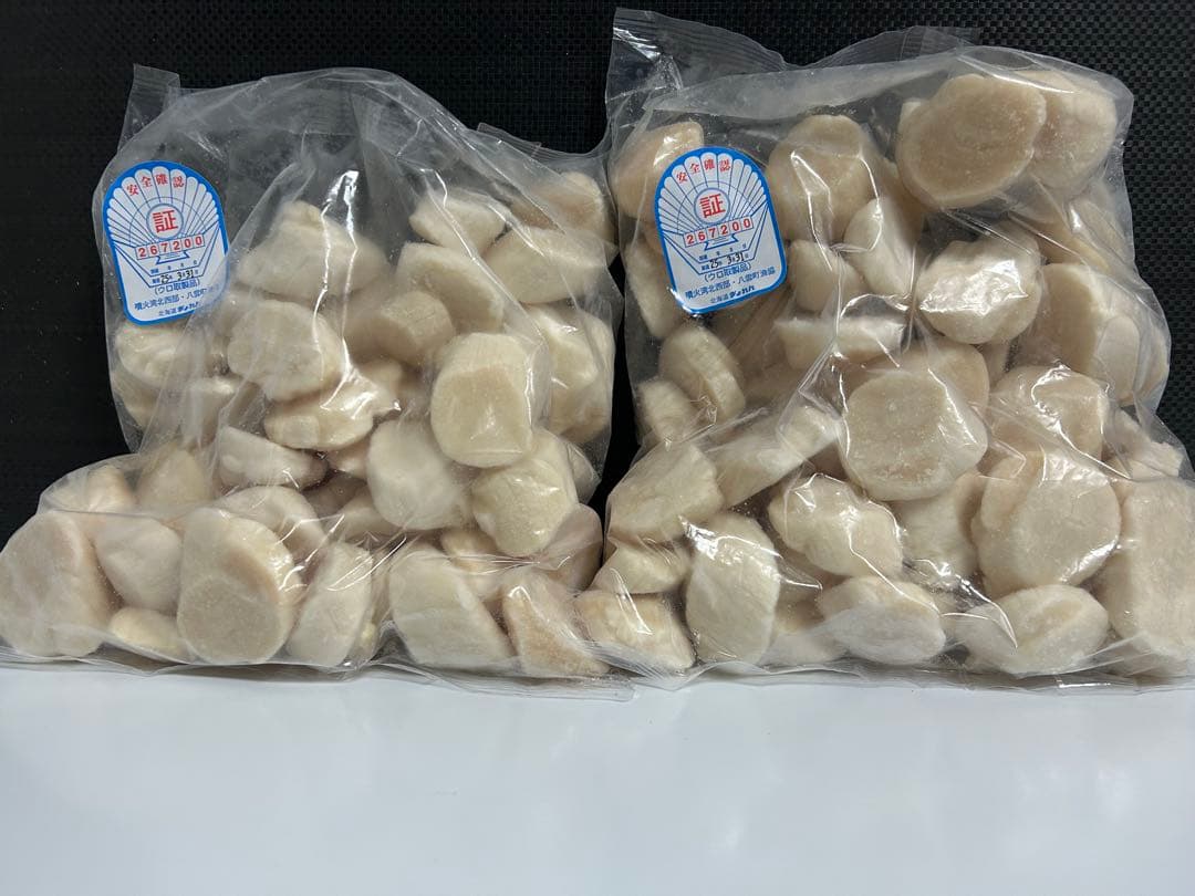 ２８日金曜日出荷‼️訳アリ‼️刺身用　北海道産冷凍ホタテ貝柱 2kg 特グレード