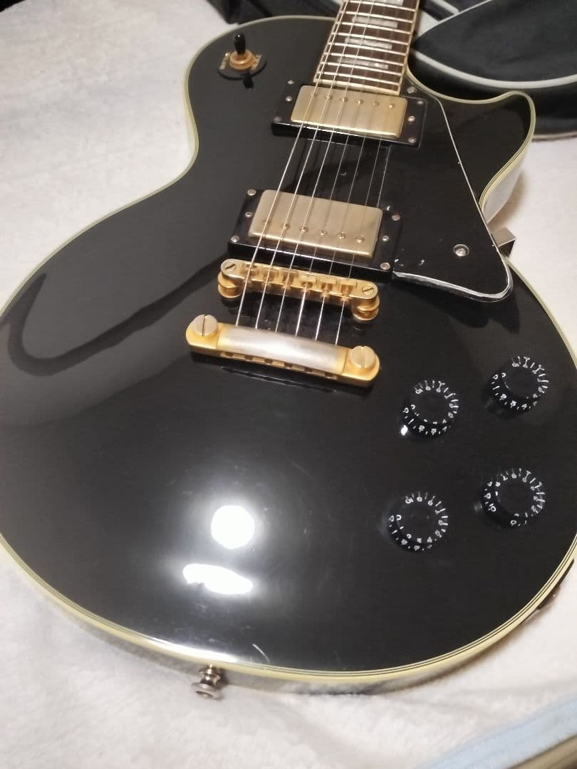 epiphone les paul custom エピフォン レスポール 黒