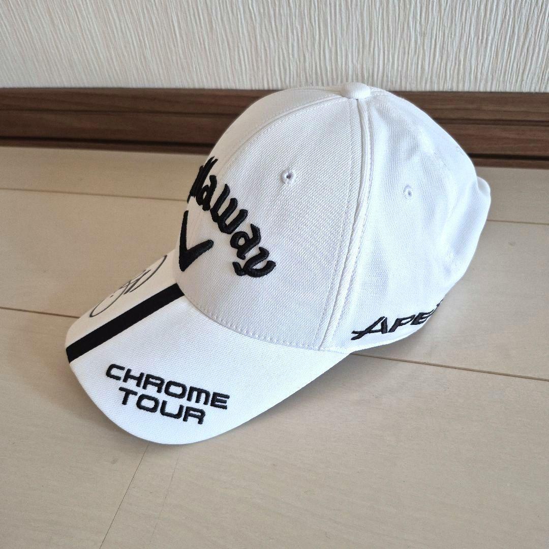 未使用☆Callaway☆Chrome Tourキャップ☆河本結サイン入り