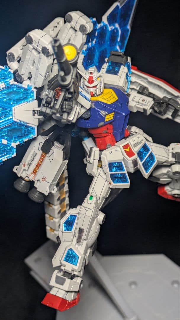 万博ガンダム 塗装済 ガンダム ガンプラ グラスフェザー rx-78-2 高达