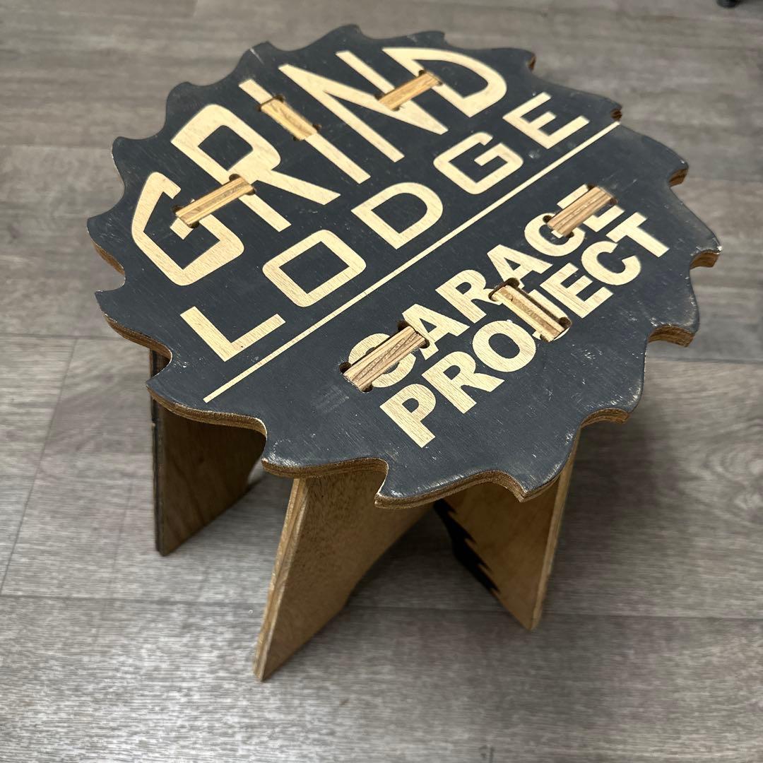 GRIND LODGE グラインドロッヂ　ロゴスツール