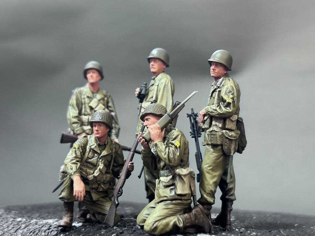 1/35 アメリカ偵察兵セット　塗装済み完成品　タミヤ