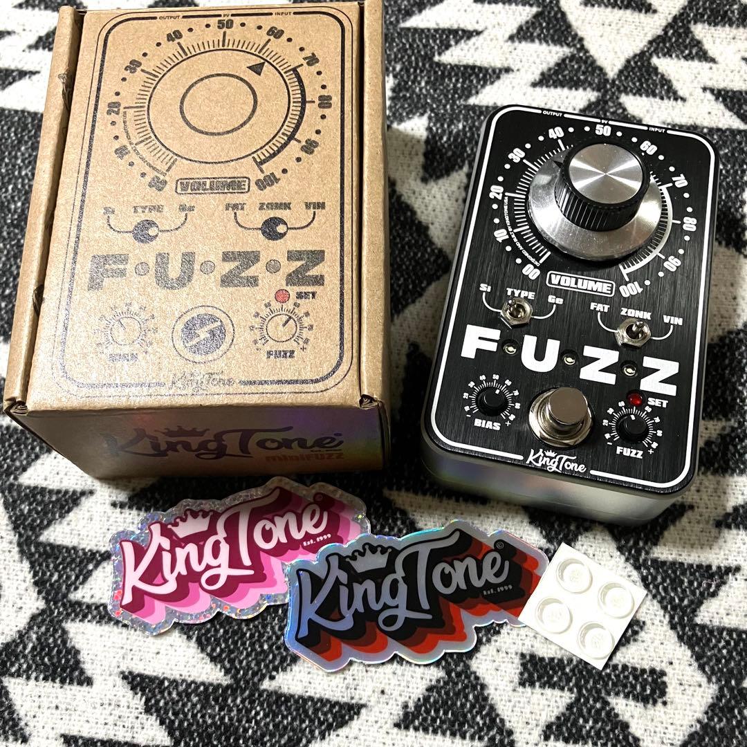 King Tone mini FUZZ V2 ファズ 高級ペダル エフェクター