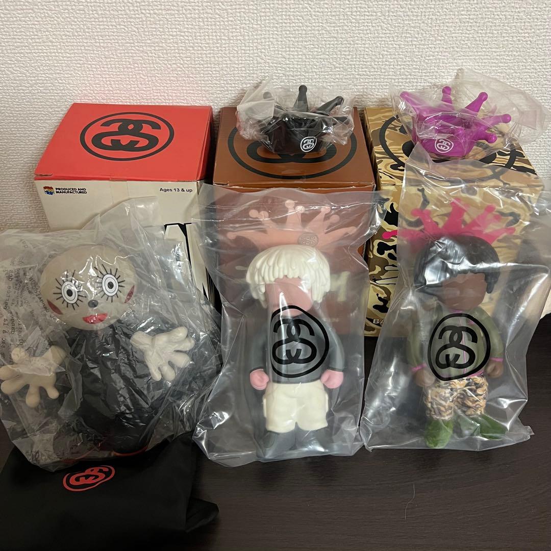 STUSSY×MEDICOM TOY フィギュア ステューシー メディコムトイ