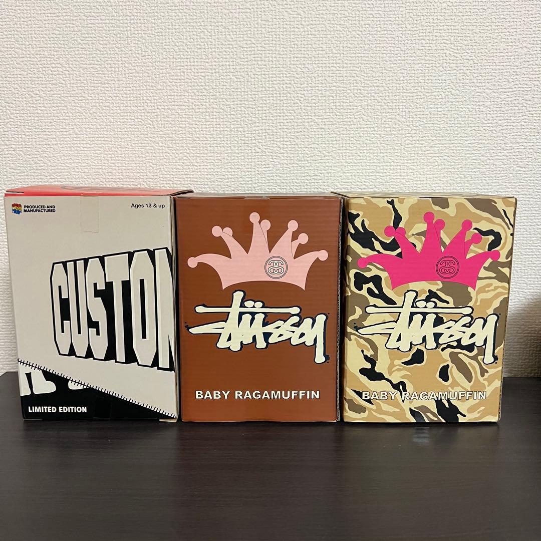 STUSSY×MEDICOM TOY フィギュア ステューシー メディコムトイ