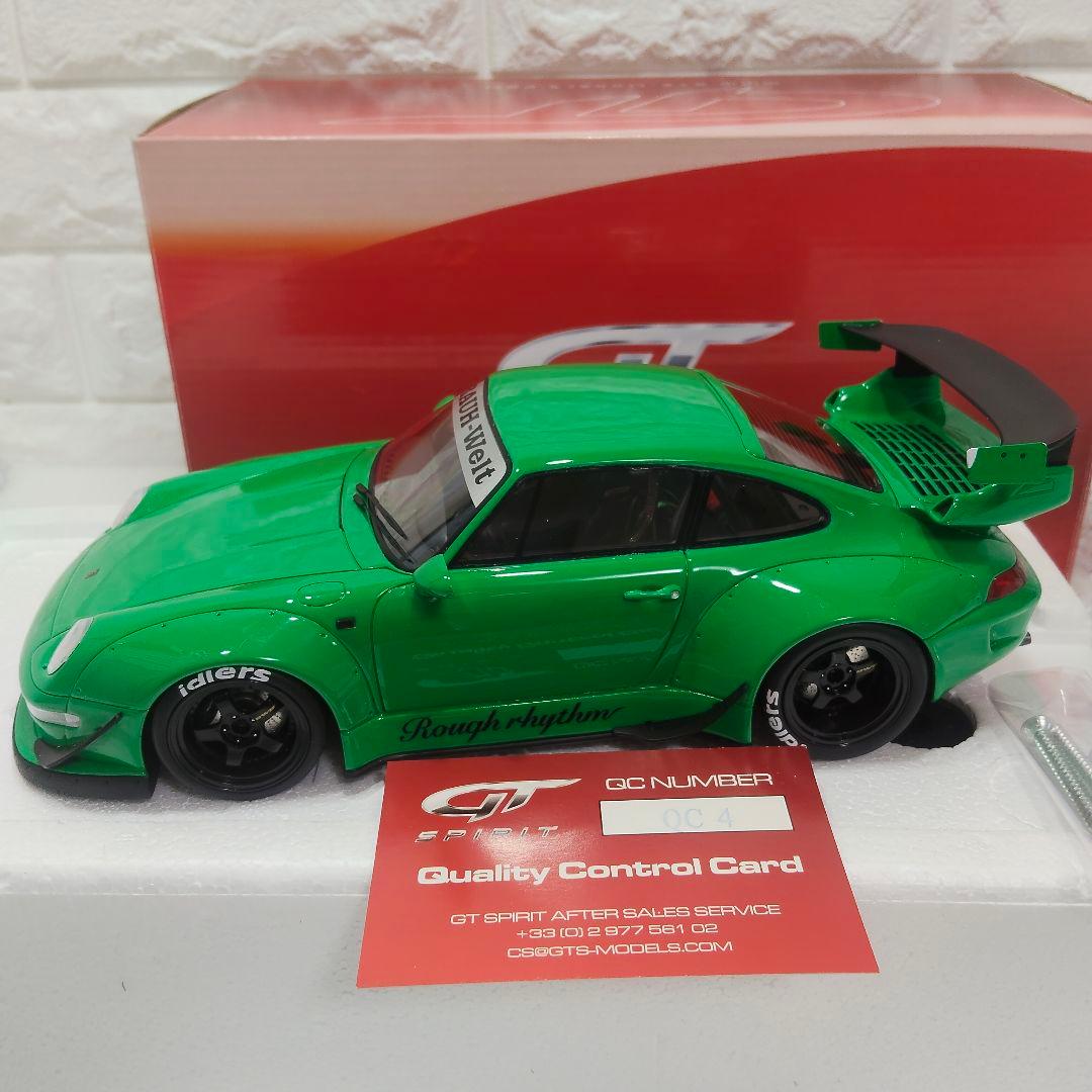 【希少】京商 RWB ポルシェ 993 1/18 2000台限定 グリーン