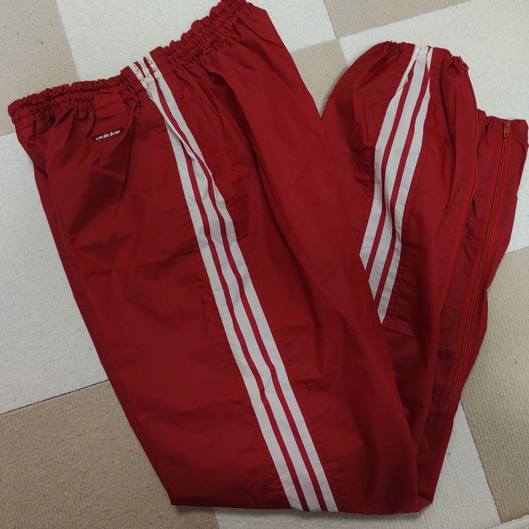激レア80s新品 adidas ナイロンセットアップ ウインドブレーカー西ドイツ