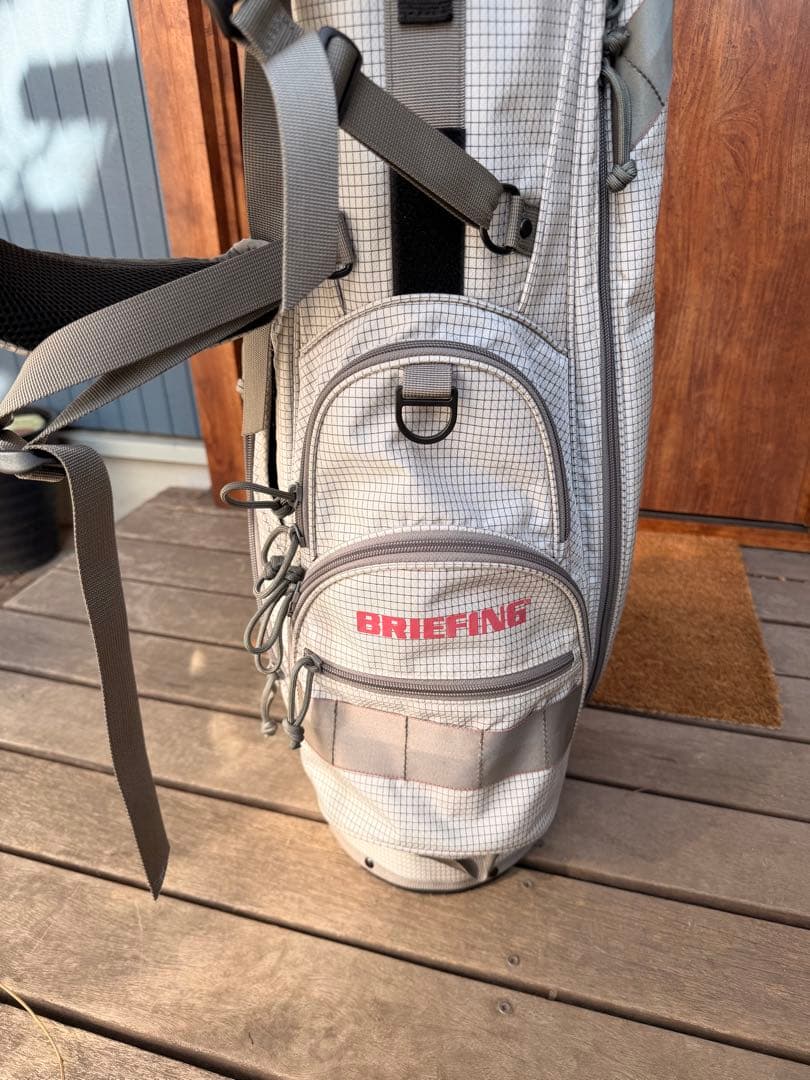 BRIEFING ブリーフィング CR-7 STAND BAG WHITE
