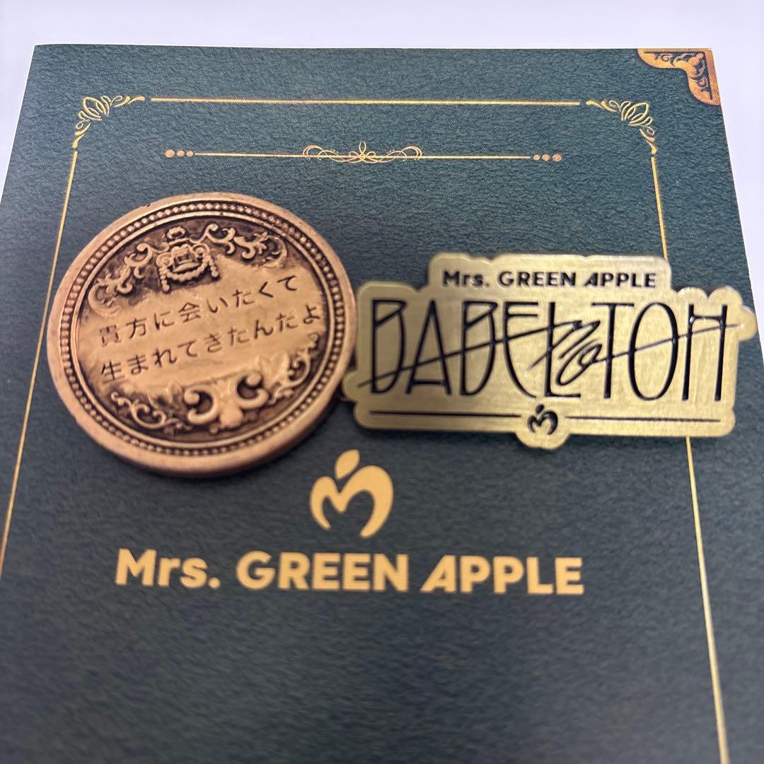 Mrs. GREEN APPLE ピンバッジ