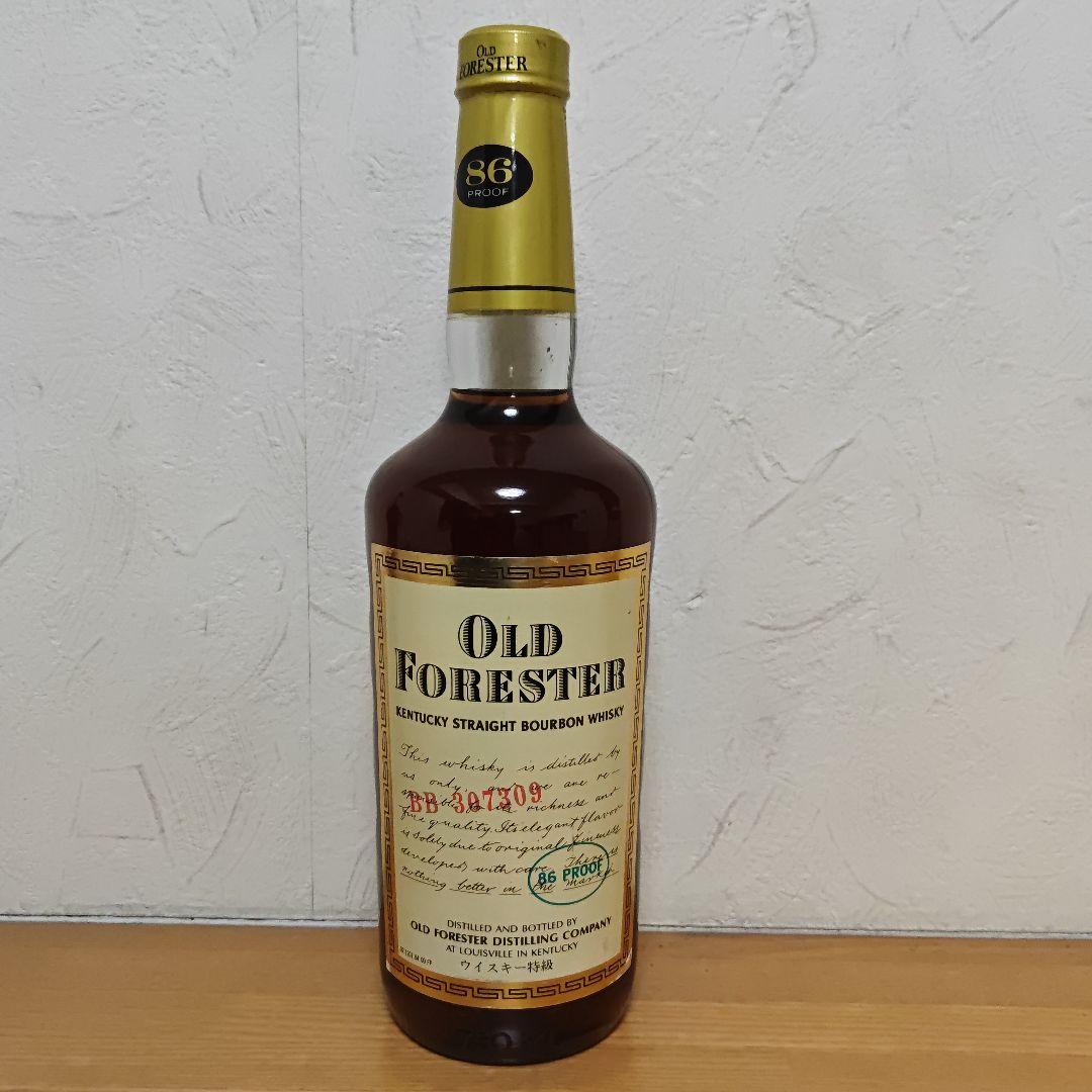 H*0様 OLD FORESTER オールドフォレスター 特級ボトル