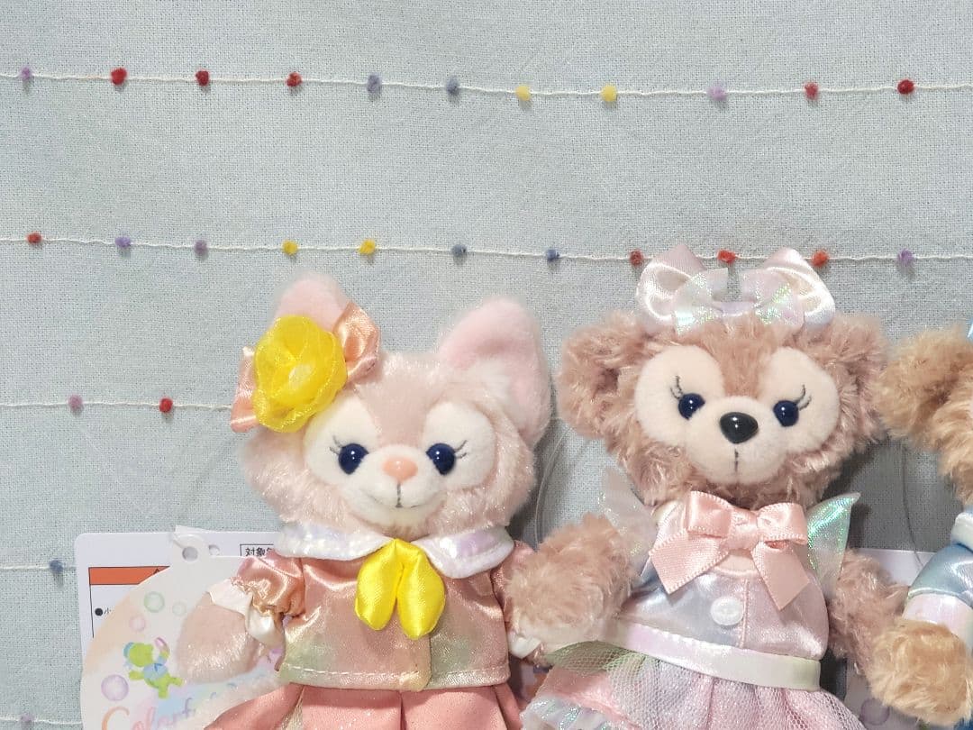 最新❤️ 20周年 カラフルハピネス ぬいぐるみバッジ ぬいぐるみチャーム