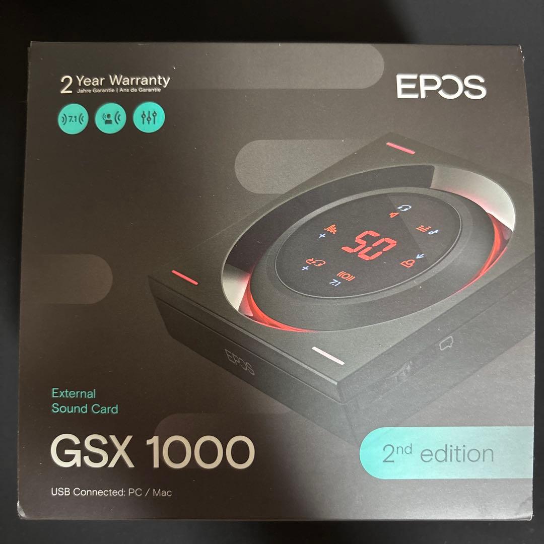 EPOS GSX 1000 2nd edition 外部サウンドカード