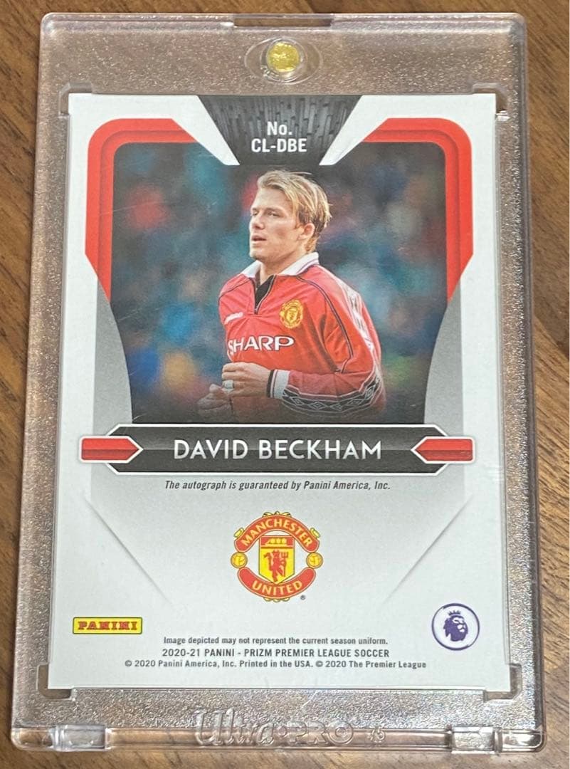 David Beckham ベッカム Panini Prizm AUTO