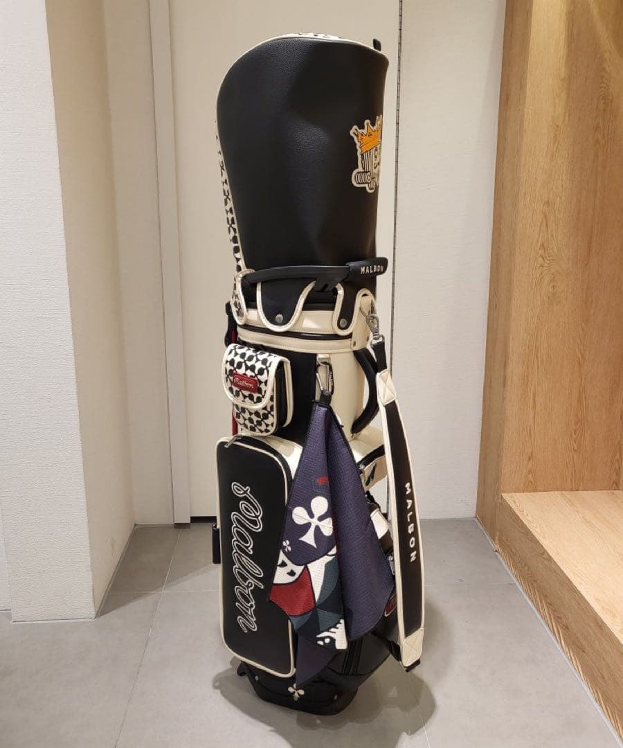 MALBON GOLF キングカード キャディバッグ ゴルフバッグ