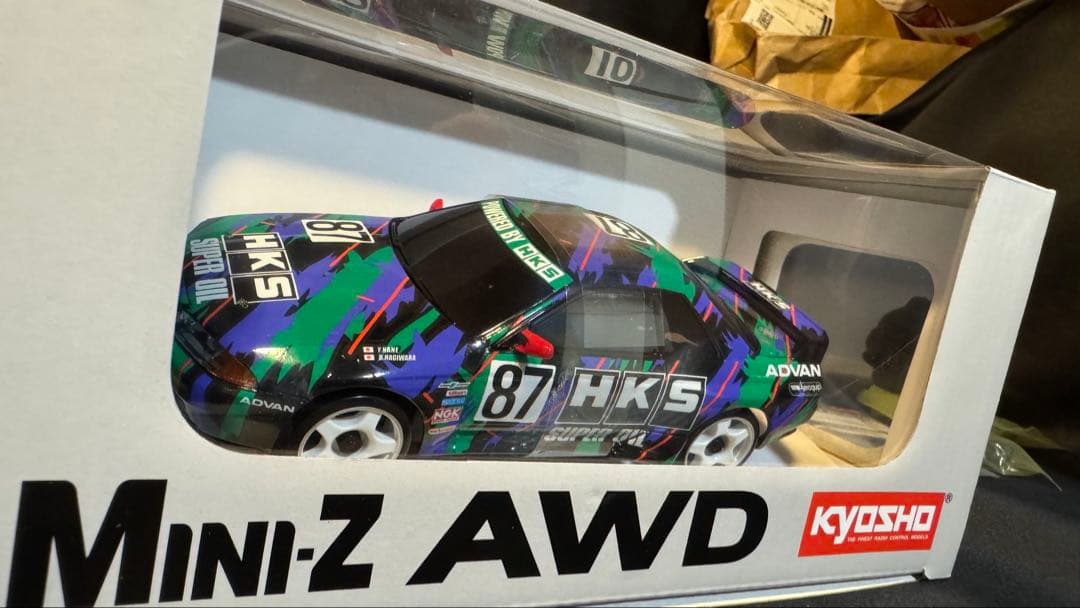 ミニッツAWD HKS スカイライン R32 GT-R 1993 ジャイロ付き