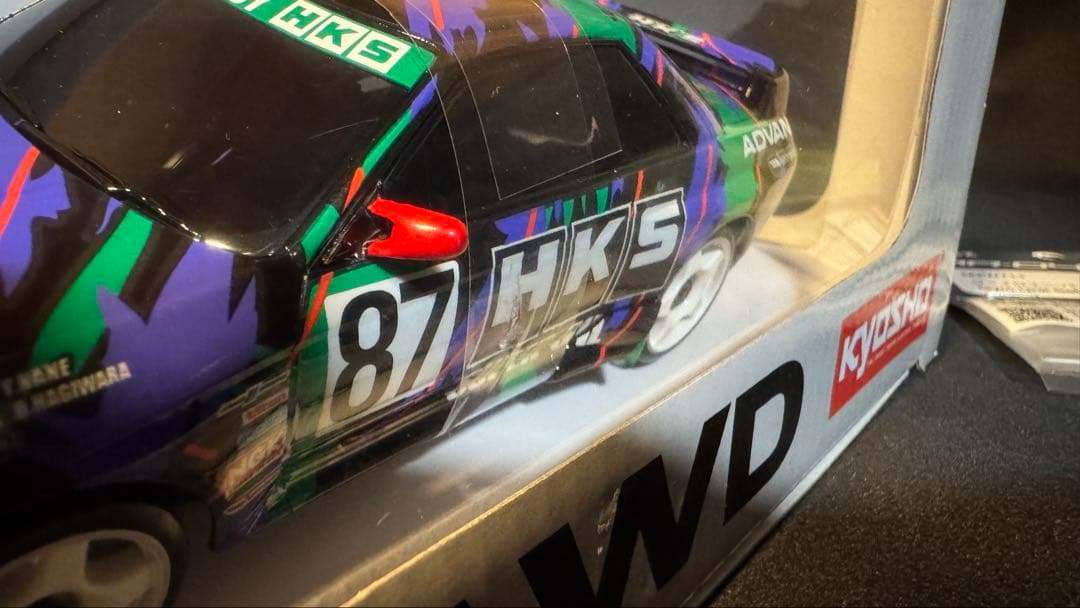 ミニッツAWD HKS スカイライン R32 GT-R 1993 ジャイロ付き