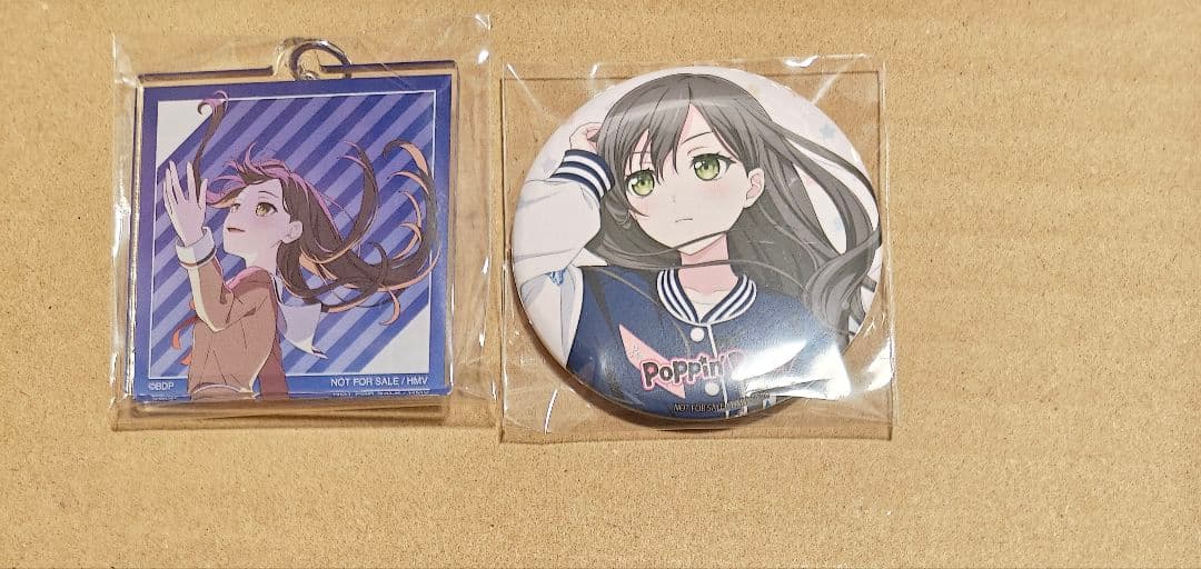 poppin’party 花園たえ Drive Your Heart 缶バッジ