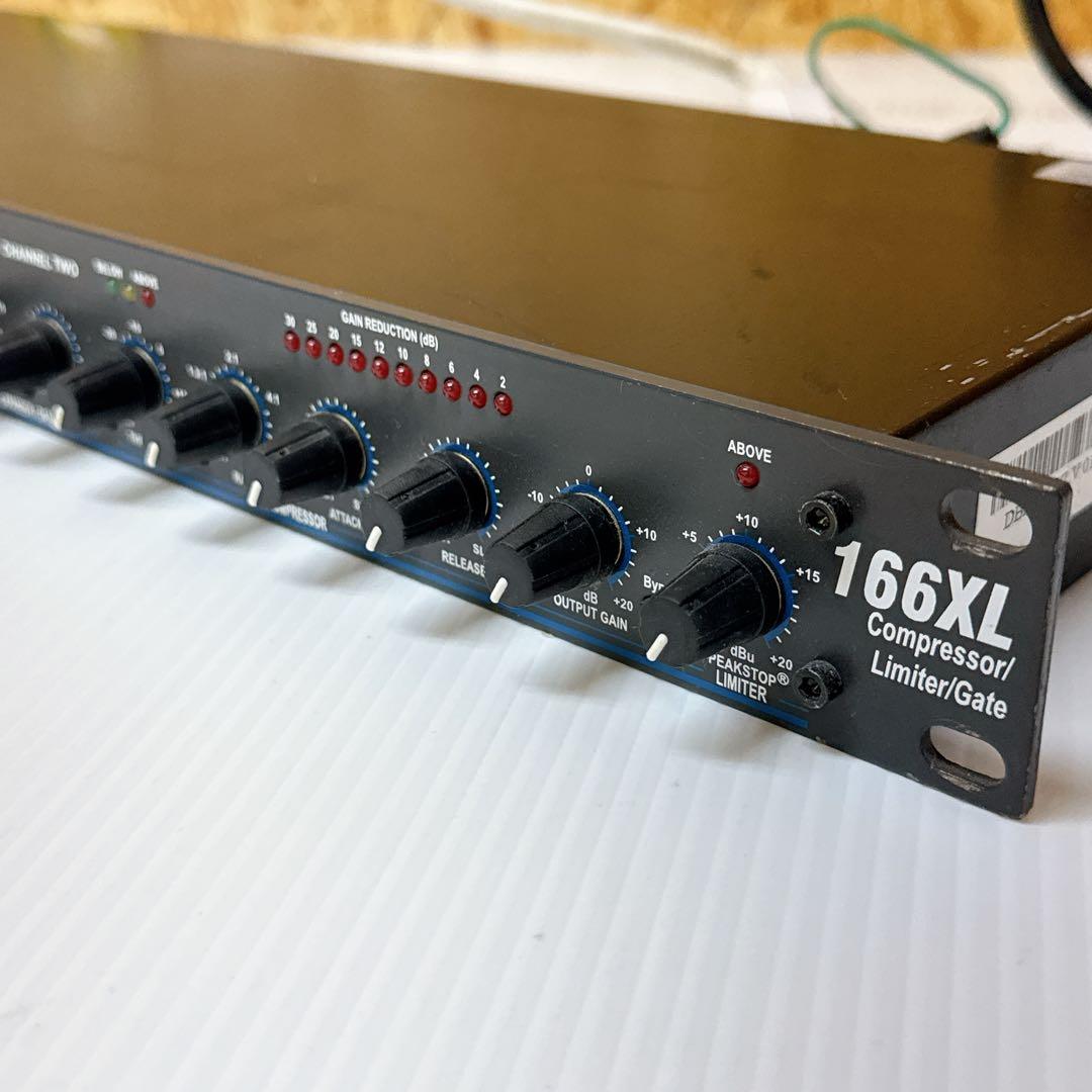 dbx コンプレッサー 166XL リミッター ゲートエクスパンダー