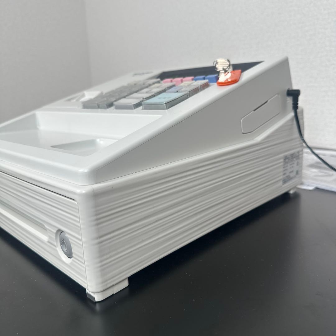 シャープ 電子レジスター XE-A147-W 鍵・取扱説明書付き ※r2※
