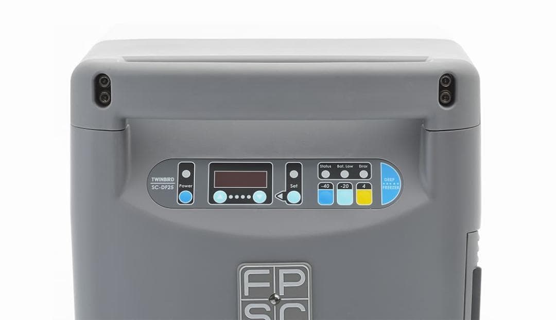 未使用●ツインバード● ポータブル冷凍冷蔵庫 DEEP FREEZER 25L