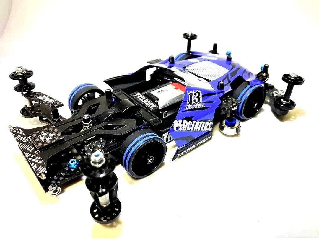 ミニ四駆　完成品　MSフレキ　TRF Works Jr.