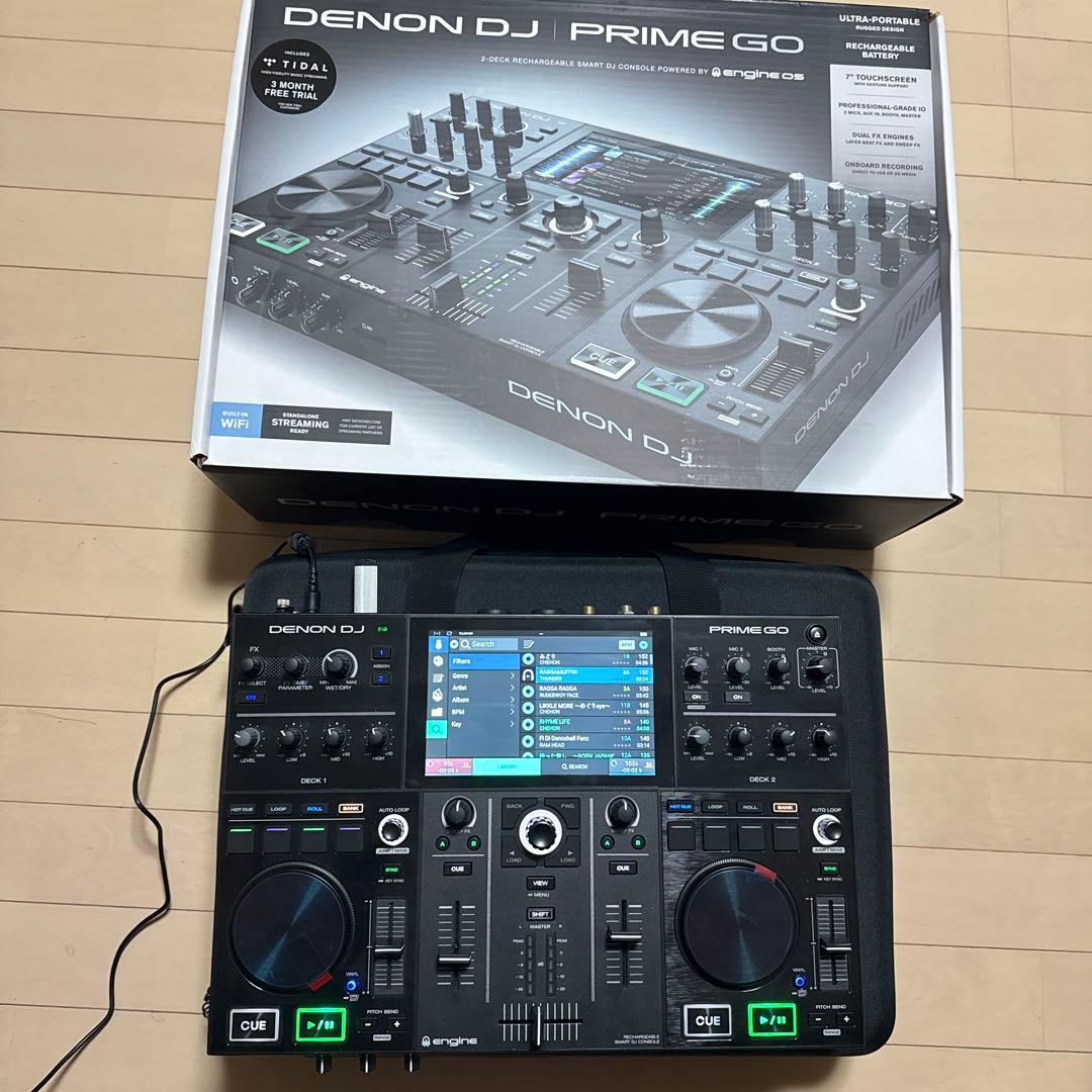 【美品】DENON DJ PRIME GO +UDG専用ケース+箱付き
