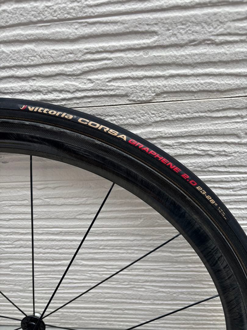 ち*☆様 のむラボ2号　カーボンホイール 700C Vittoria Corsa