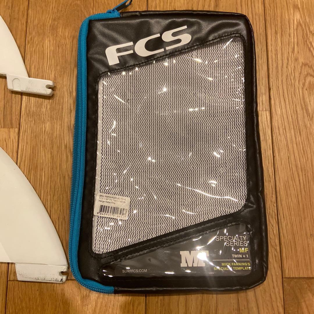 FCS2 FCS ミックファニング 白 fin mf ツインスタビ twin+1