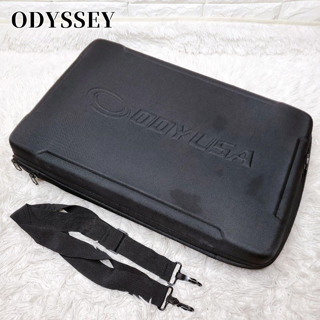 ODYSSEY DJ機材ケース ブラック ストラップ付き