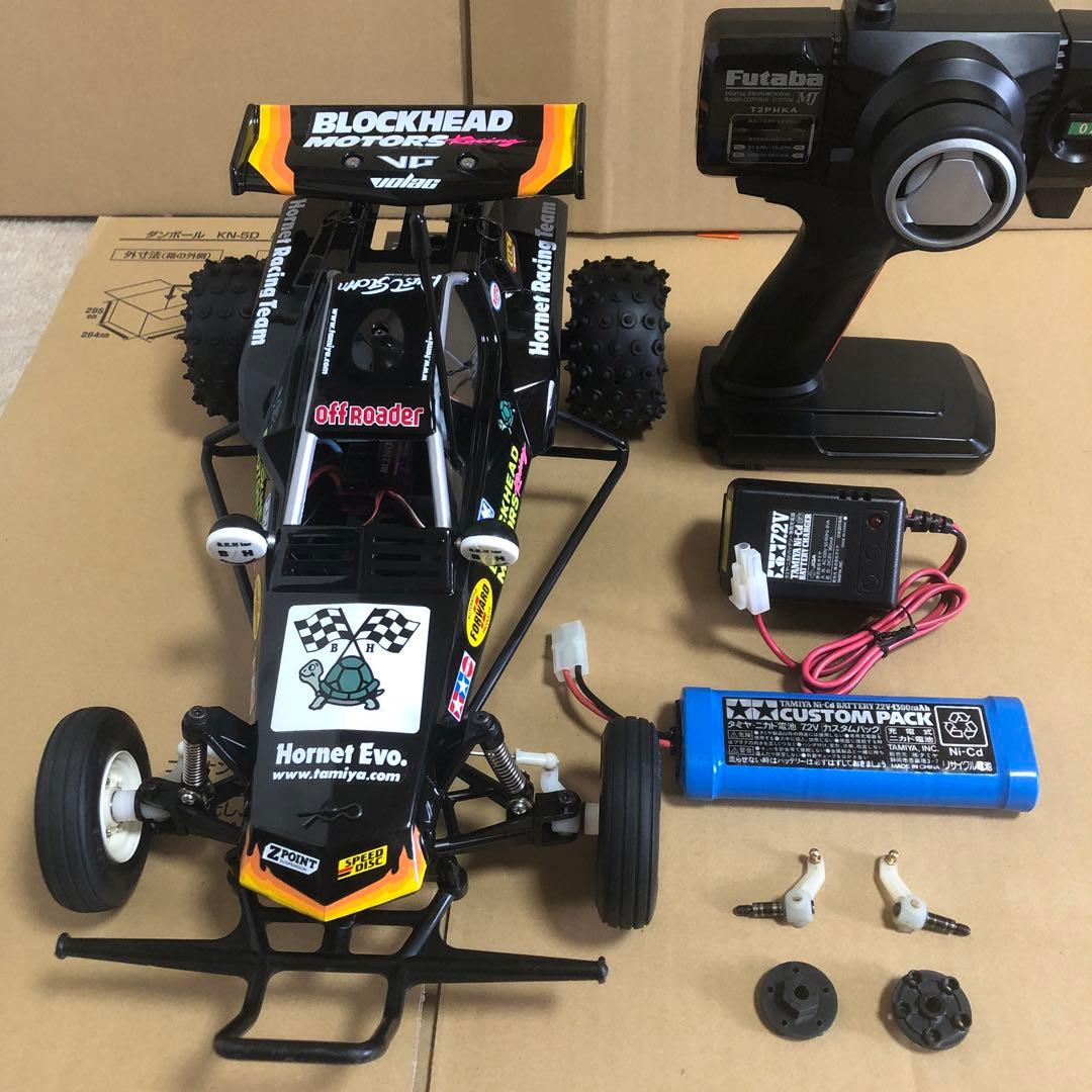 タミヤ RC グラスホッパー改、ほぼホーネット メカ付きフルセット 完成品