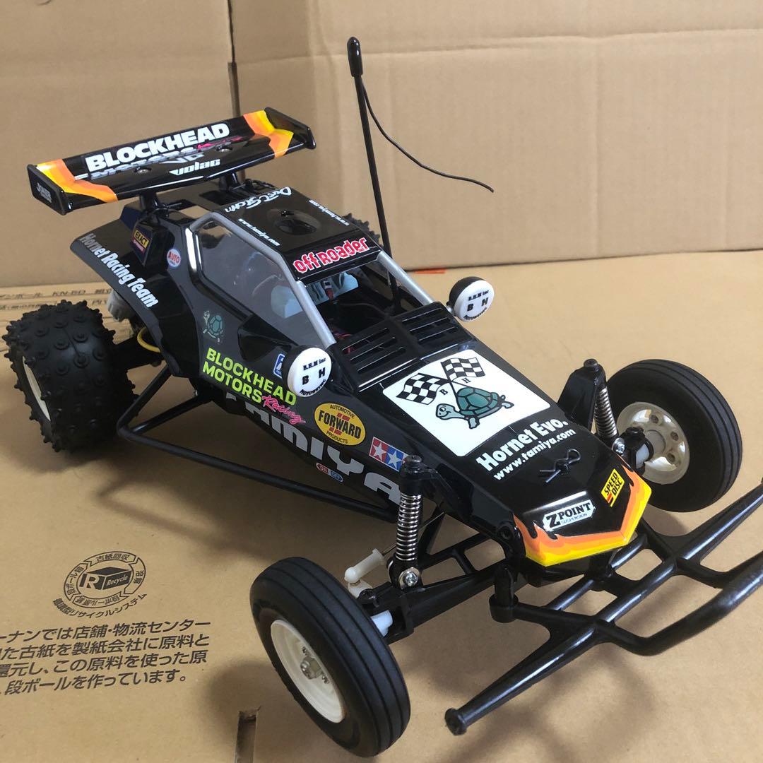 タミヤ RC グラスホッパー改、ほぼホーネット メカ付きフルセット 完成品