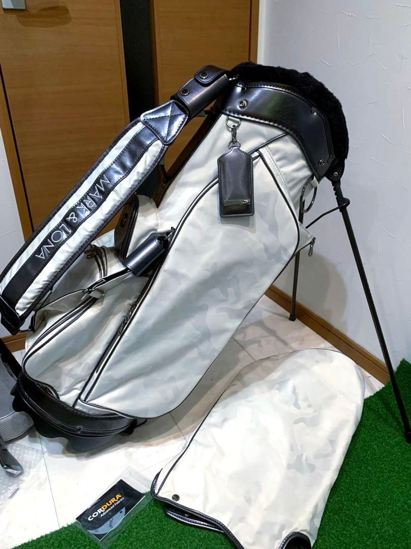 希少　完売　美品　マークアンドロナ　MARK&LONA スタンド　キャディバッグ