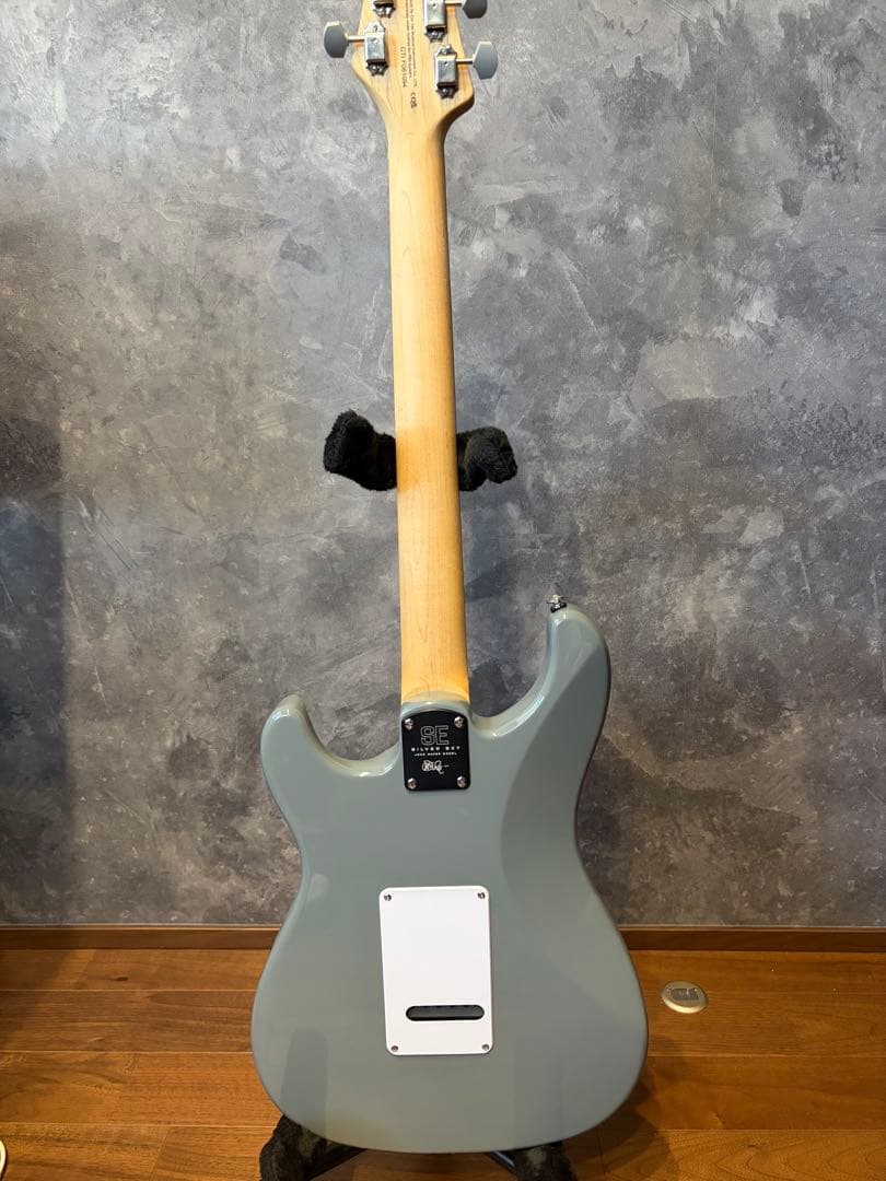 PRS SE Silver Sky 純正ロックペグ変更済み
