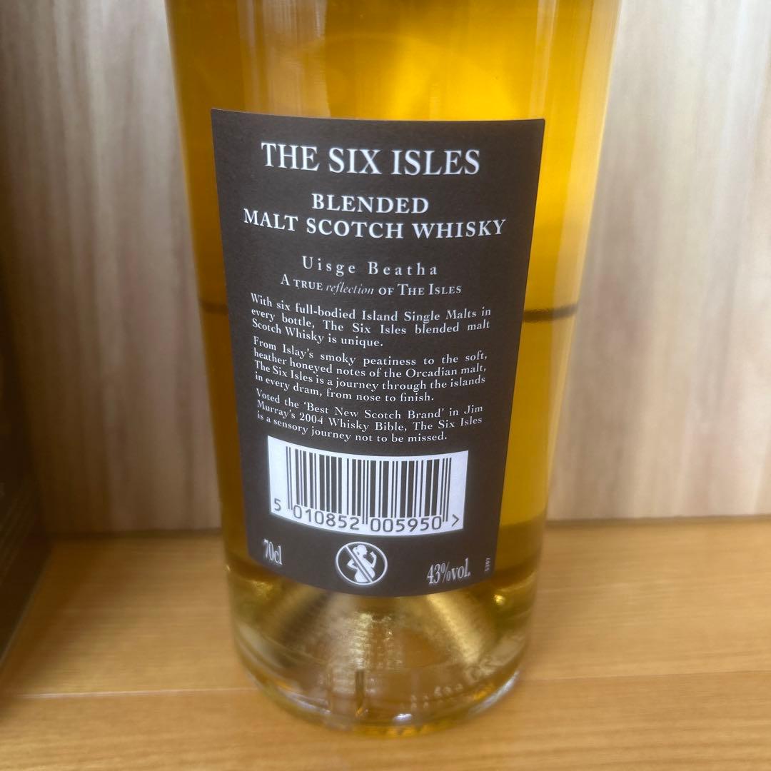 ウイスキー THE SIX ISLES 700ml