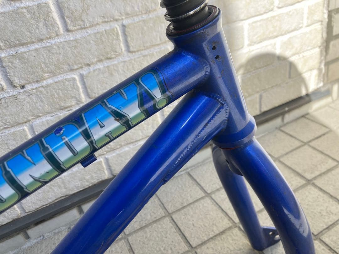 Sunday! GARY YOUNG EX BMX フレームセット 青 20