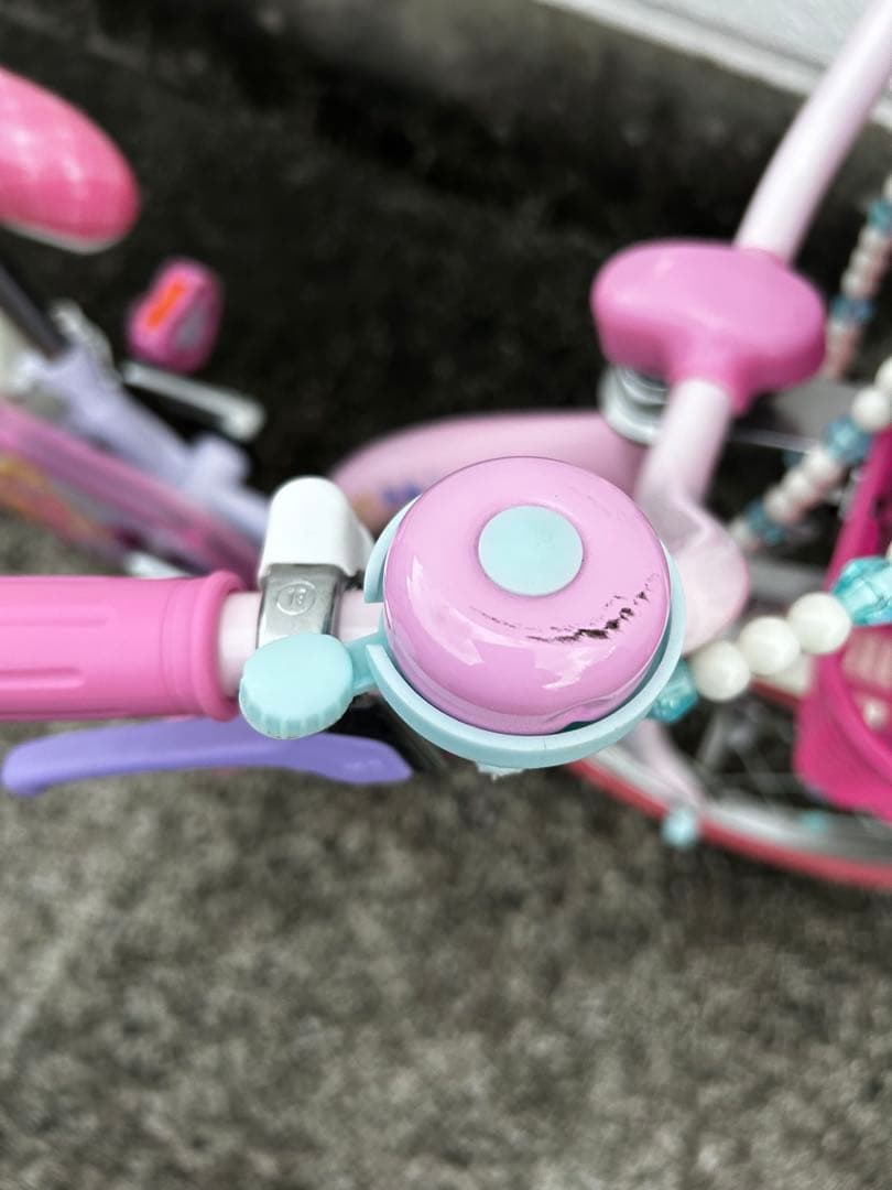 幼児用自転車 16インチ ゆめカワ　ディズニープリンセス　香川