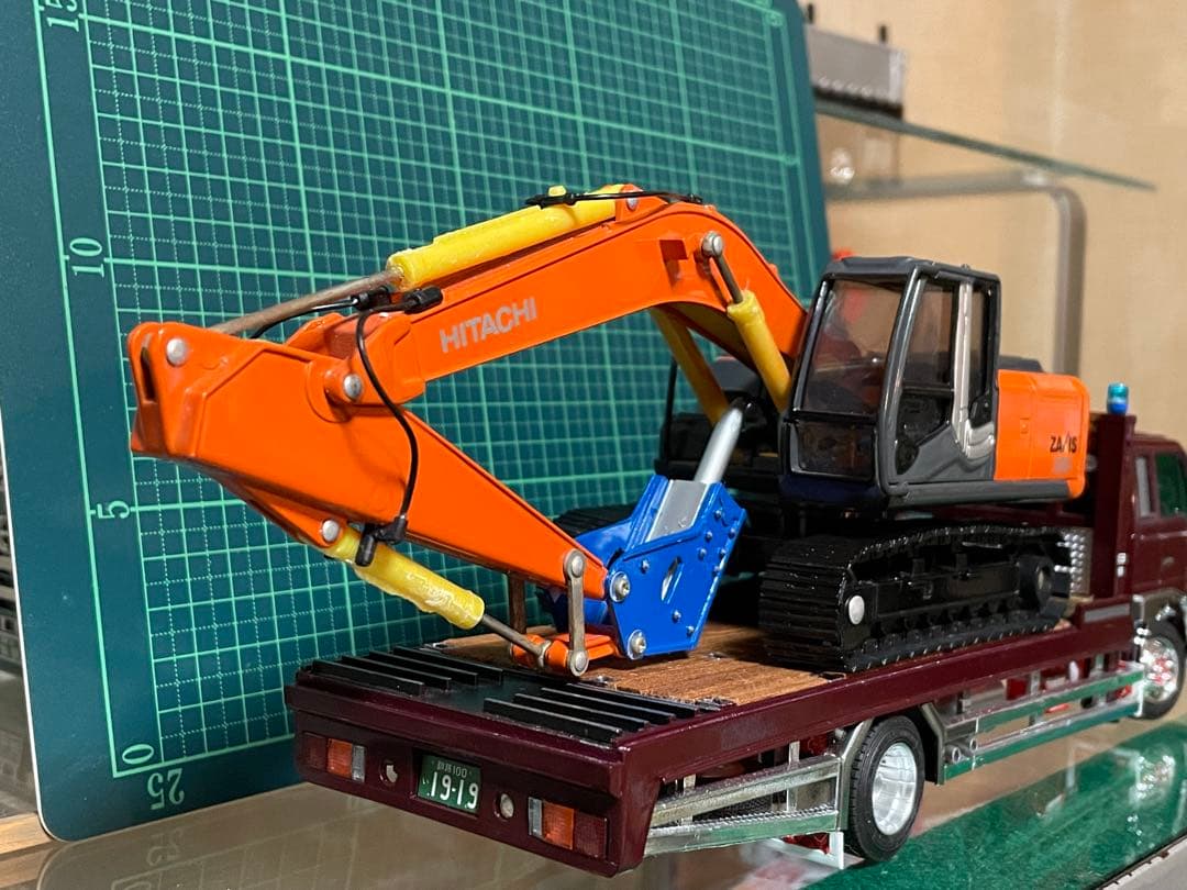 HITACHI ZAXIS 200 自作アイヨン付