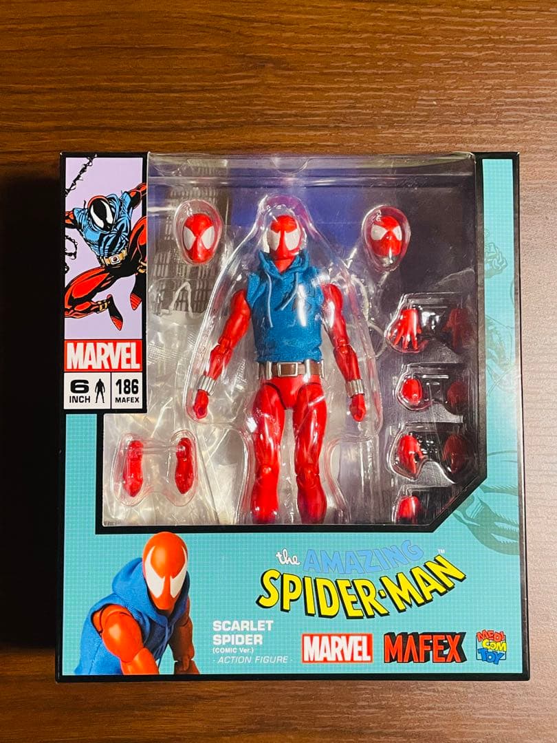 No.186 MAFEX スカーレット スパイダー (COMIC Ver.)