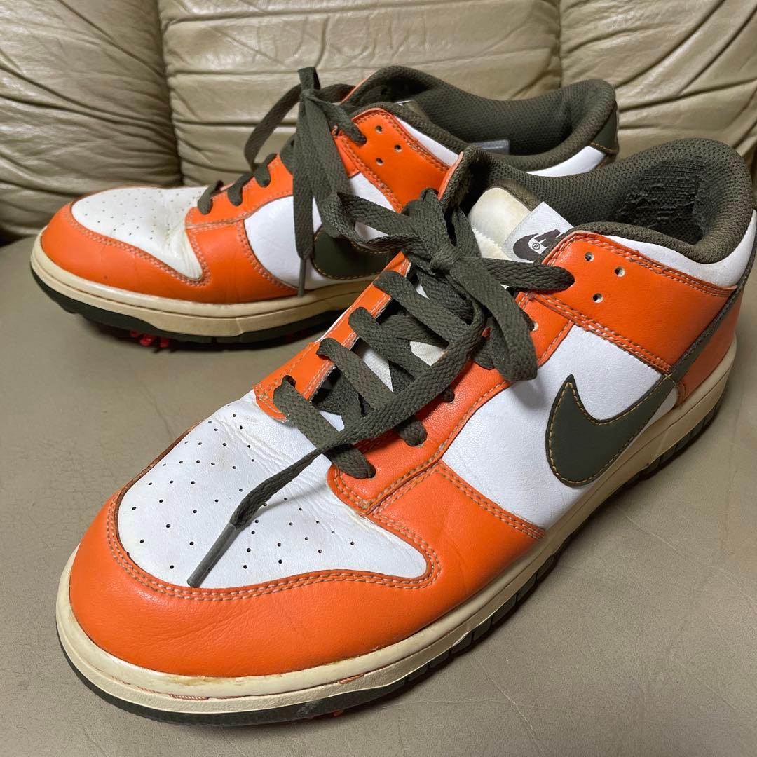 【希少】 NIKE DUNK LOW ダンクロー ゴルフシューズ 27.5㎝