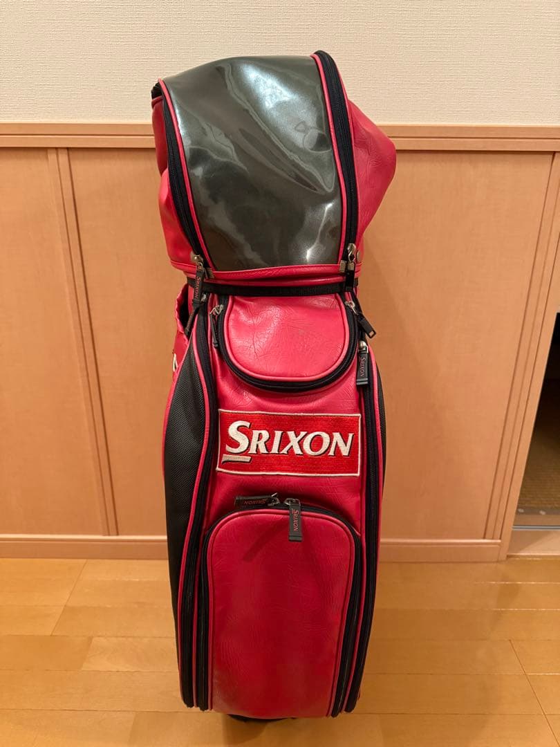 Srixon 赤 キャディバッグ