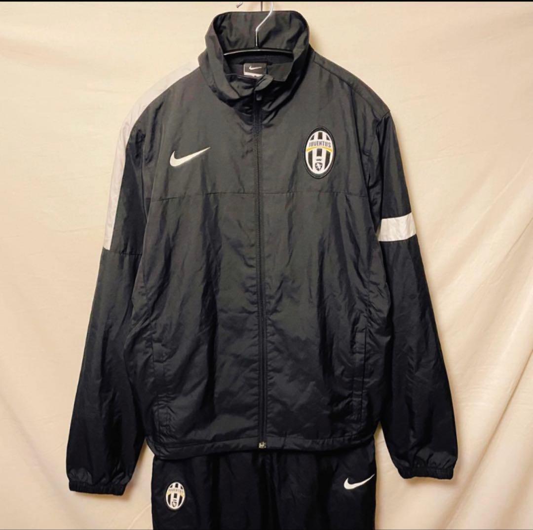 NIKE Juventus ユベントス ナイロン ジャケット ブラック XL
