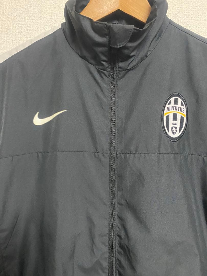 NIKE Juventus ユベントス ナイロン ジャケット ブラック XL