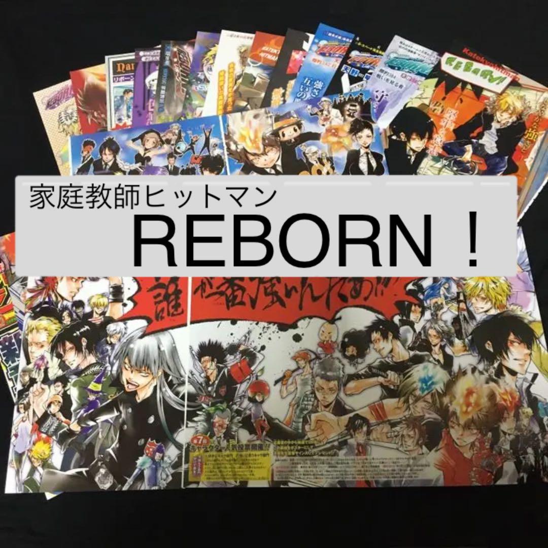 家庭教師ヒットマンREBORN 切り抜き【カラー 非売品 冊子・ブックカバー】