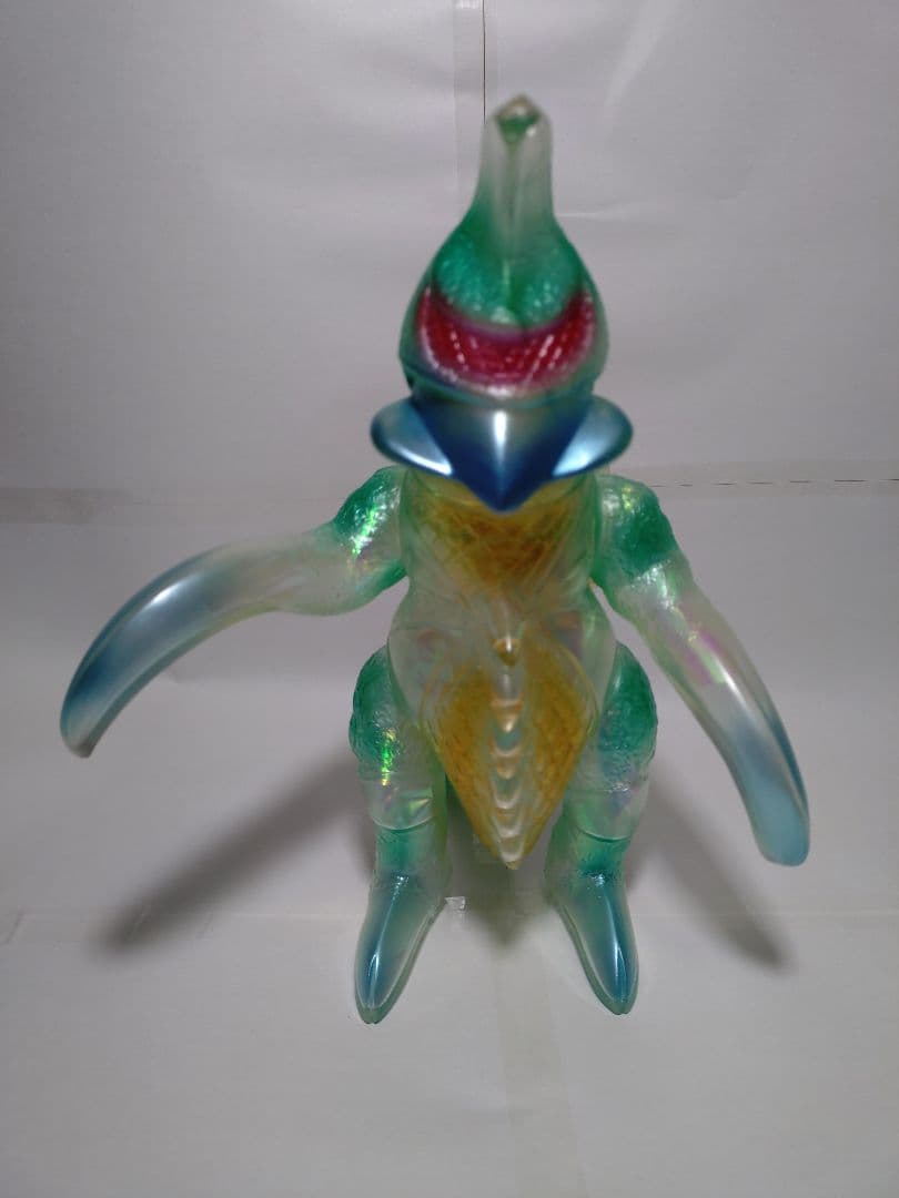 ブルマァク復刻 ガイガン オーロラ ソフビ GIGAN