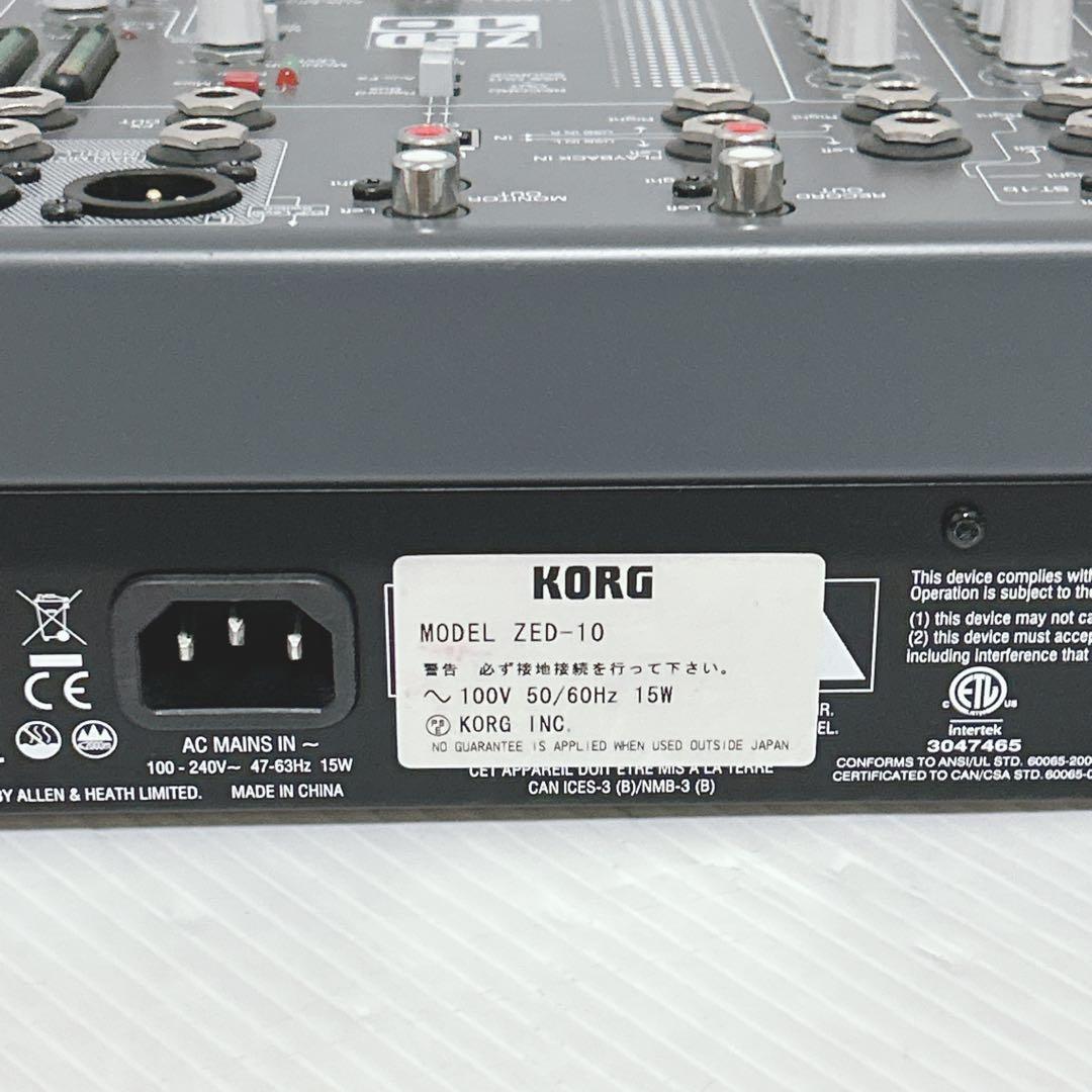 【美品】　 ALLEN&HEATH ZED-10 ミキサー　KORG
