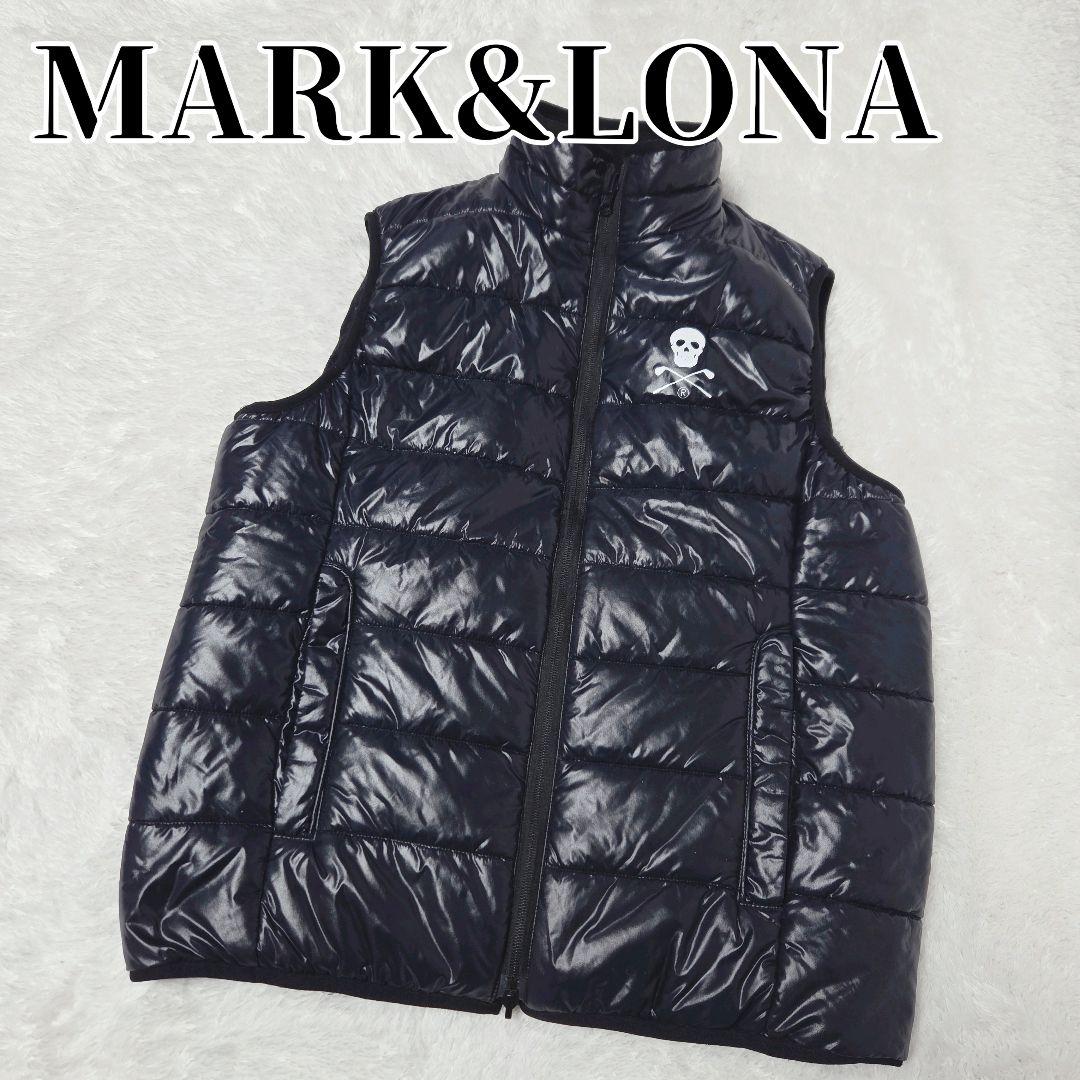【美品】MARK&LONA マーク＆ロナ メンズ リバーシブルベスト